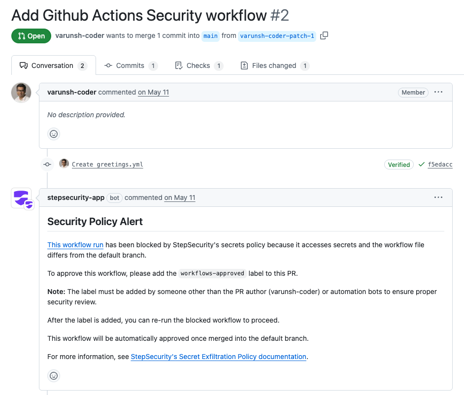 GhostAction Campaign: Over 3,000 Secrets Stolen Through Malicious GitHub Workflows - StepSecurity